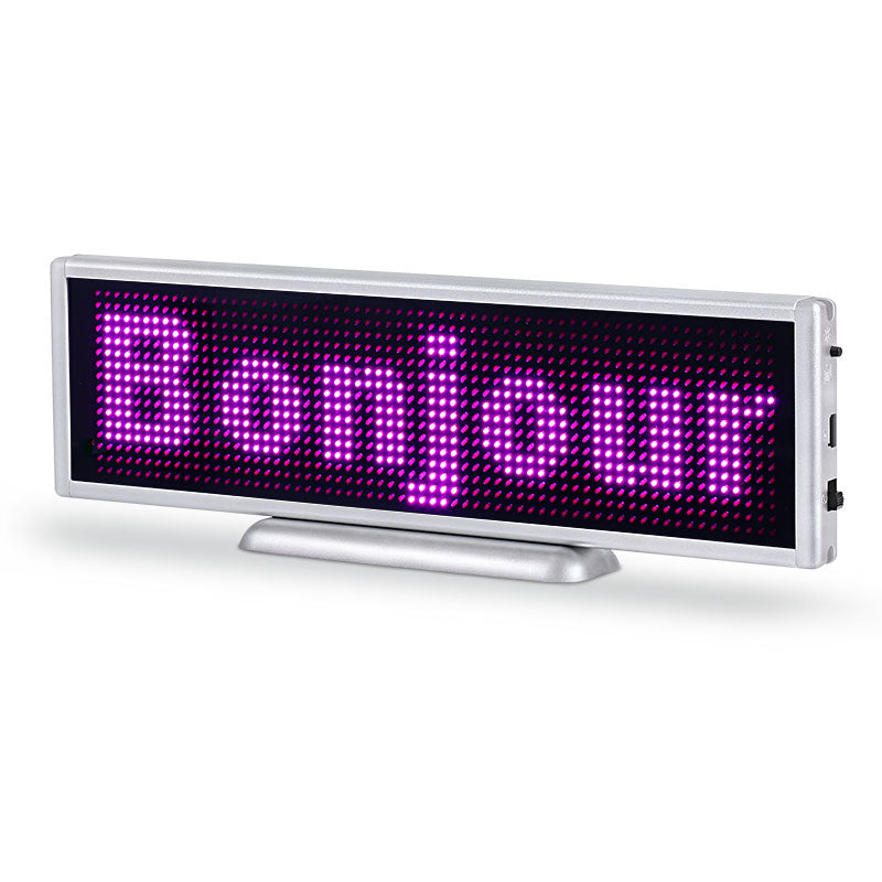 Bluetooth LED 16" Display - Pink LED Rechargeable – HobbyTools.com