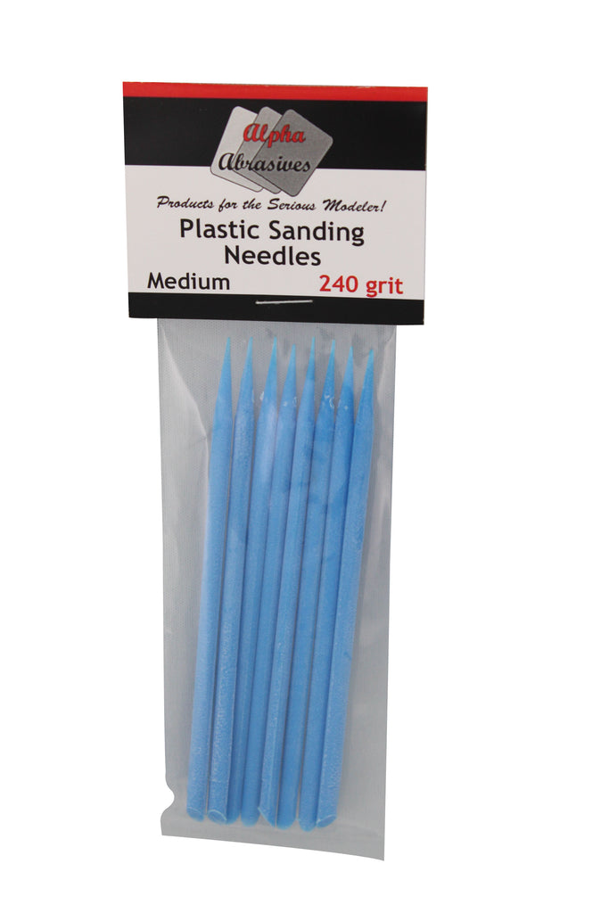 Sanding - Plastic Sanding Needle - Medium 240 Grit – HobbyTools.com
