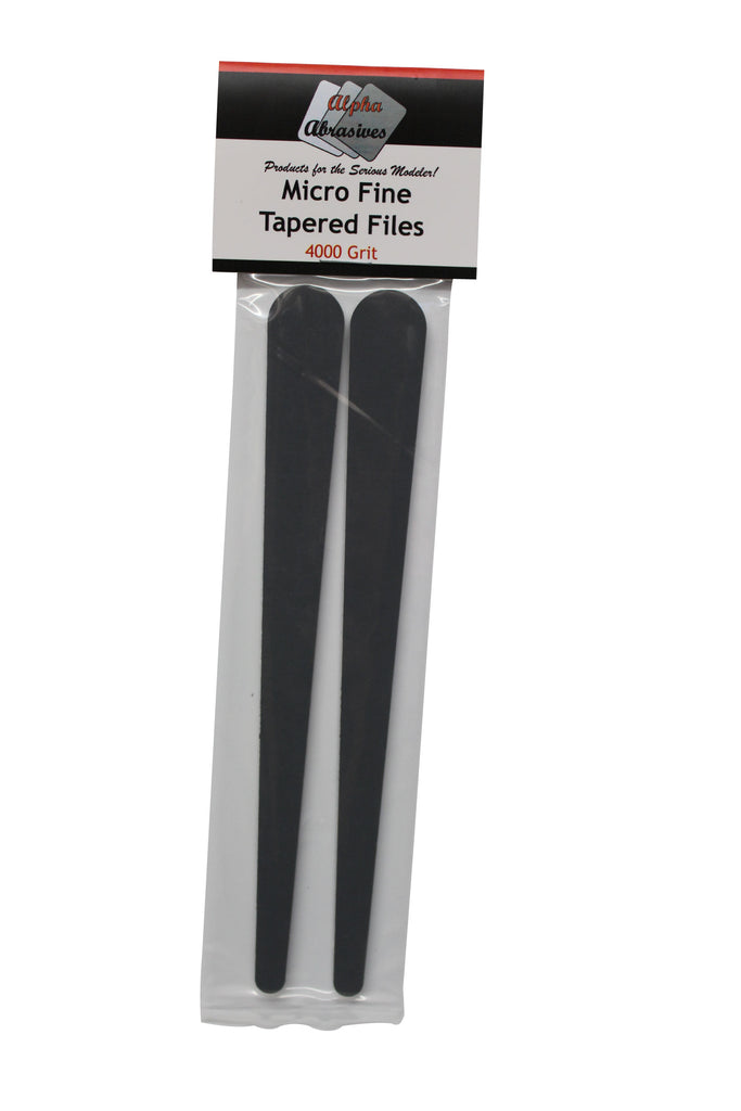 Sanding Files - 4000 Grit - Micro Fine Tapered – HobbyTools.com