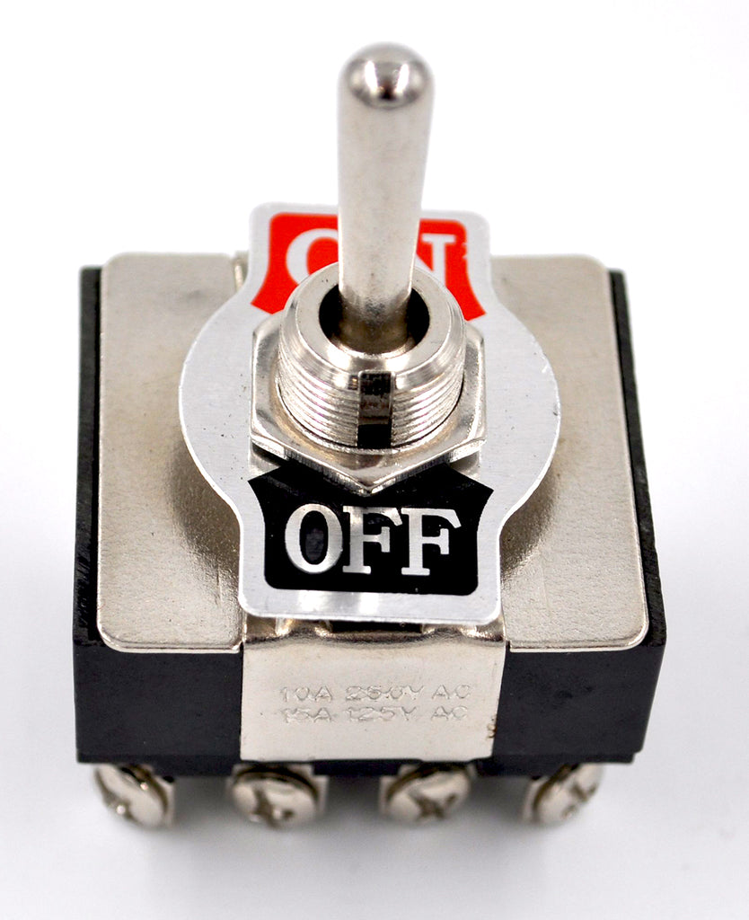 Switch - Heavy Duty Toggle Switch - 4PST -- ON/OFF – HobbyTools.com