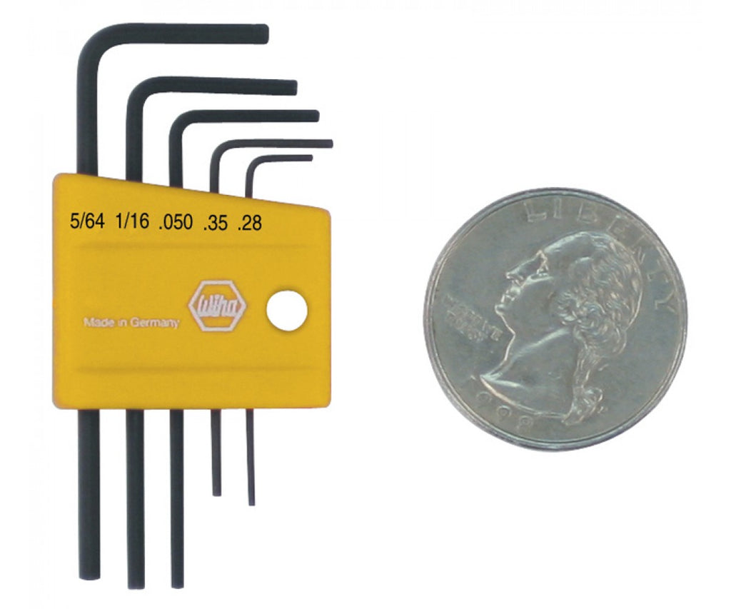 Mini Hex L-Key Inch 5 Piece Set – HobbyTools.com