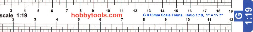 13" Scale Rulers – HobbyTools.com