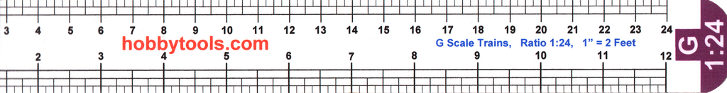 13" Scale Rulers – HobbyTools.com