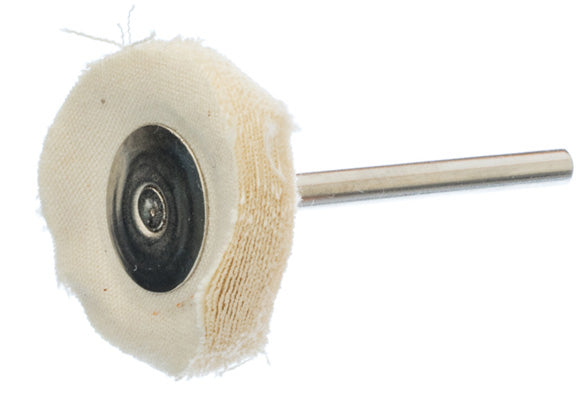 Buff and Polishing Wheel - White Muslin Cloth – HobbyTools.com