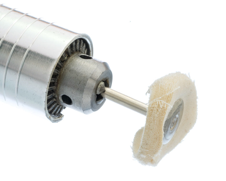Buff and Polishing Wheel - White Muslin Cloth – HobbyTools.com