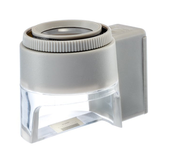 Magnifier - 8x Illuminated Adjustable Stand Magnifier With Scale ...