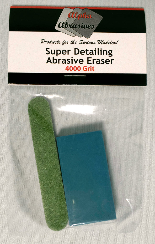Eraser - Super Detailing Abrasive - 4000 Grit – HobbyTools.com