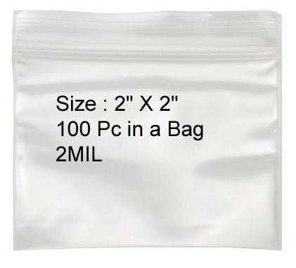 Bag - Self Locking Bag - 2" x 2" – HobbyTools.com