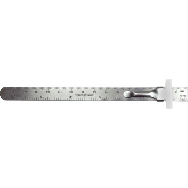 Ruler - Stainless Steel - 6" – HobbyTools.com