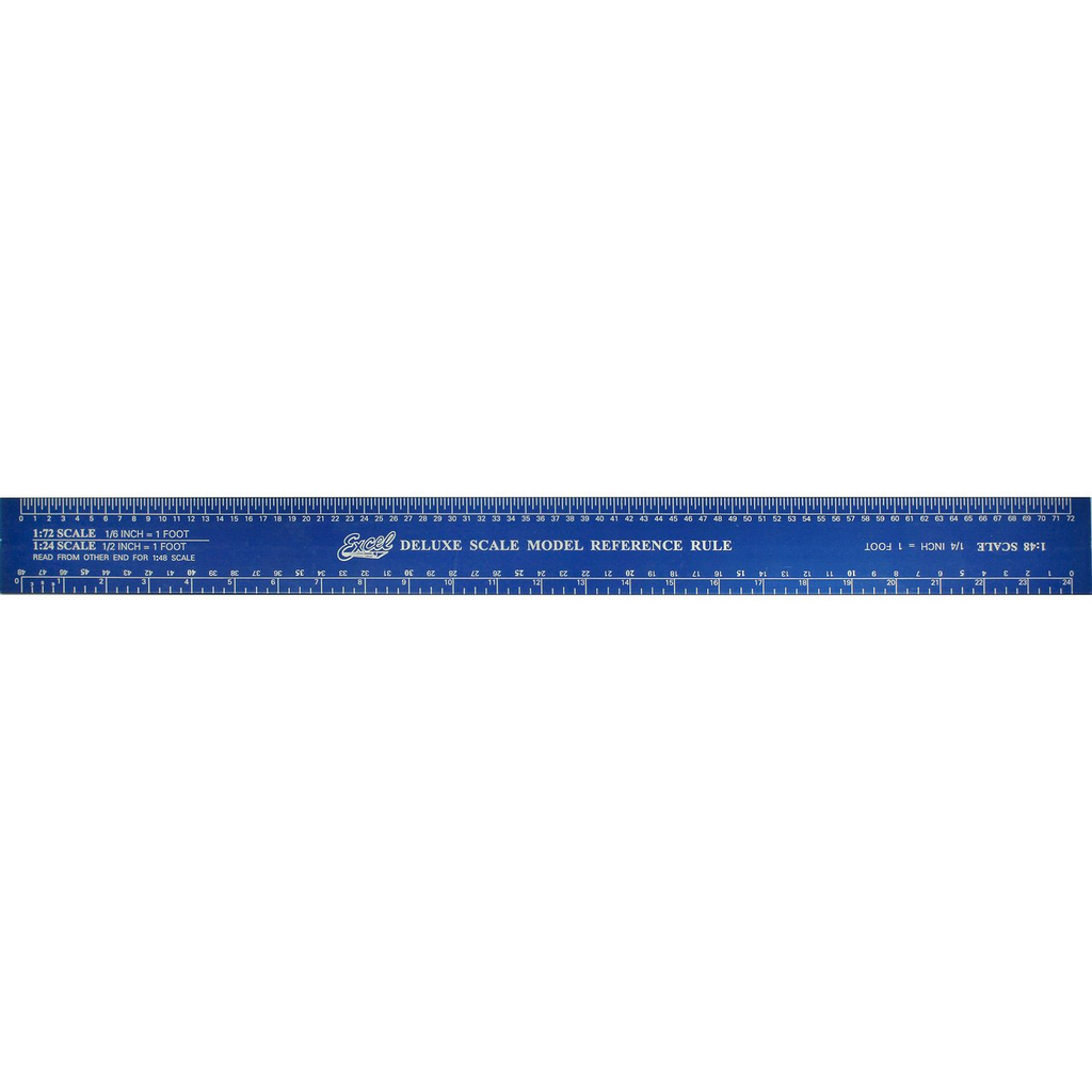 Ruler - 12" Deluxe Scale Model Reference – HobbyTools.com